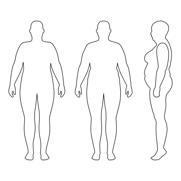 14,547 Fat person Vector Images | Depositphotos