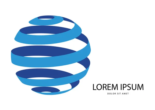 Matrix blue logo imágenes de stock de arte vectorial | Depositphotos