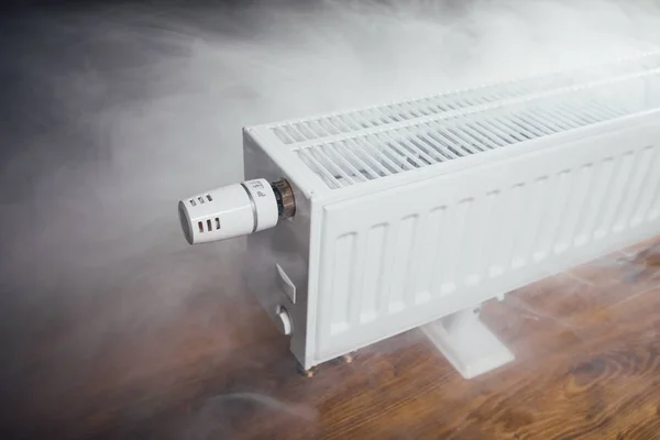 Heating Radiator Warm Steam — Stock Photo © nikkytok #218299934