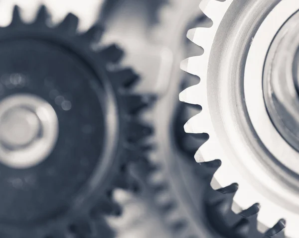 Engine gear wheels, industrial background Stock Photo by ©nikkytok ...