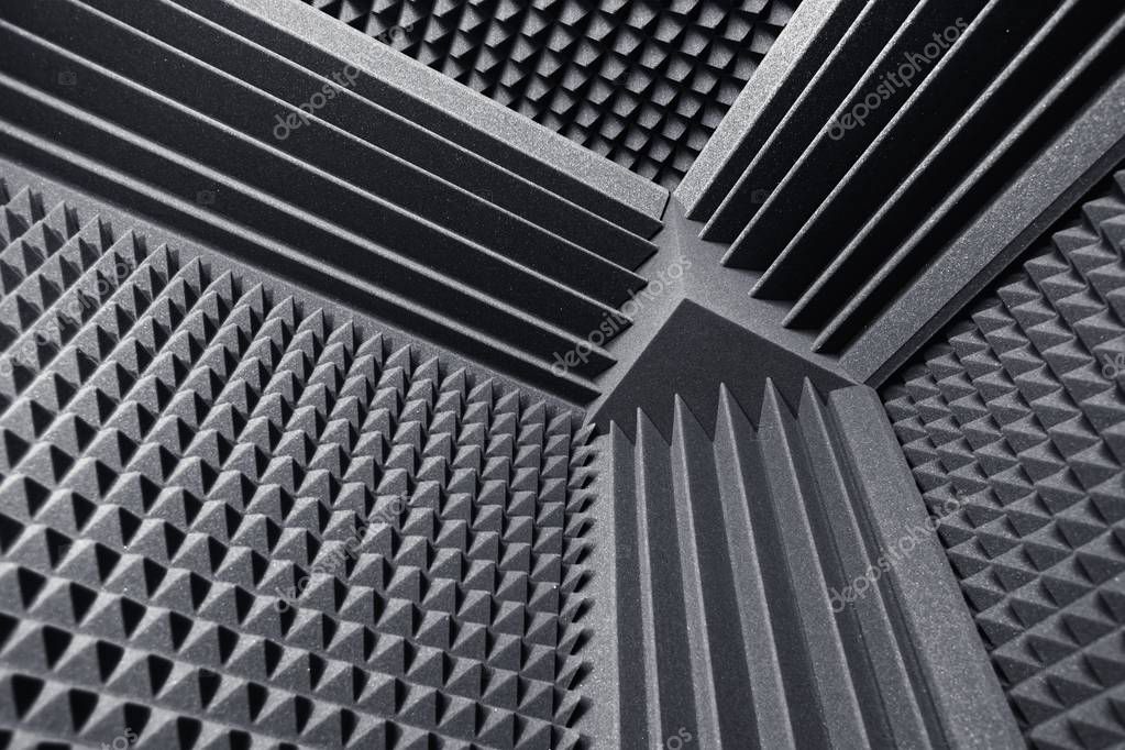 Amortiguador de espuma acústica y trampas de graves para un fondo ...