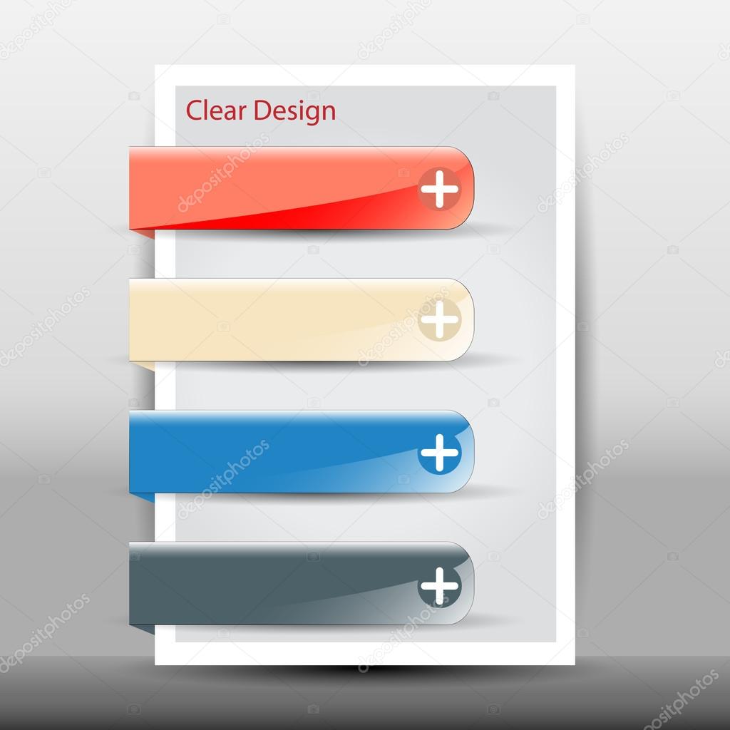 Illustration of modern design template Stock Vector by ©glyph_studio ...