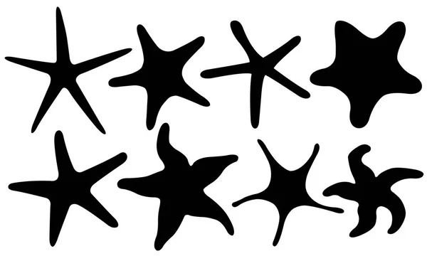 100,000 Starfish silhouette Vector Images | Depositphotos