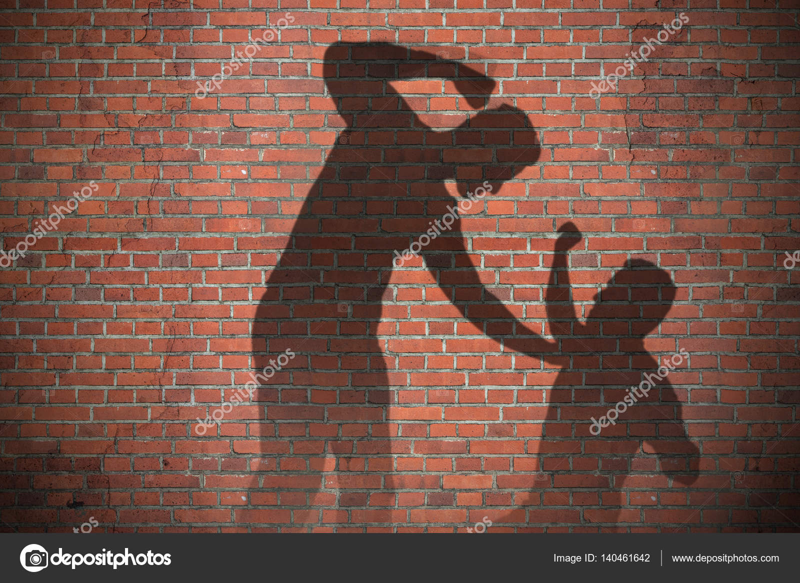 Shadow Of Two Men — Stock Photo © AndreyPopov #140461642