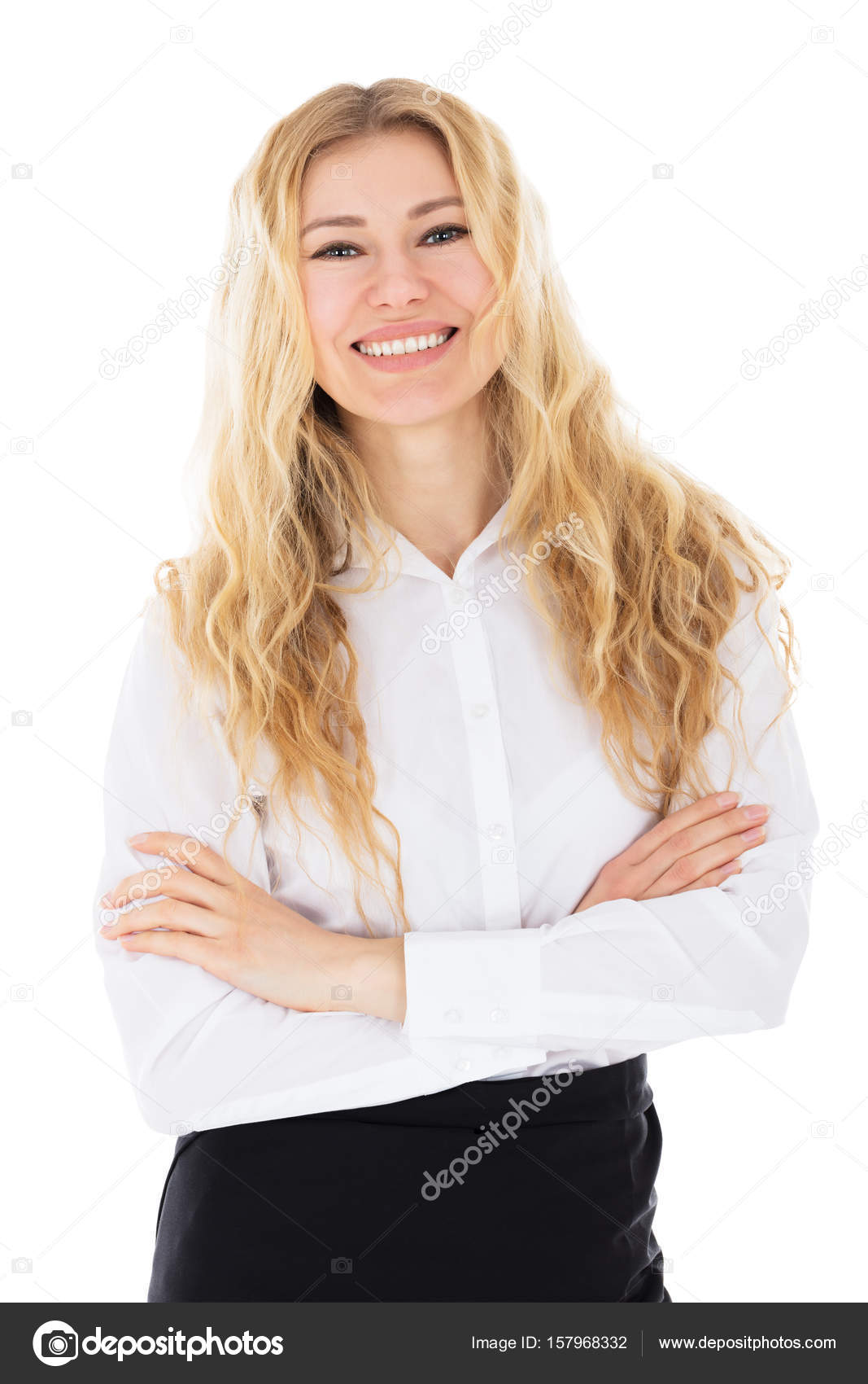 Happy Young Hostess — Stock Photo © AndreyPopov #157968332