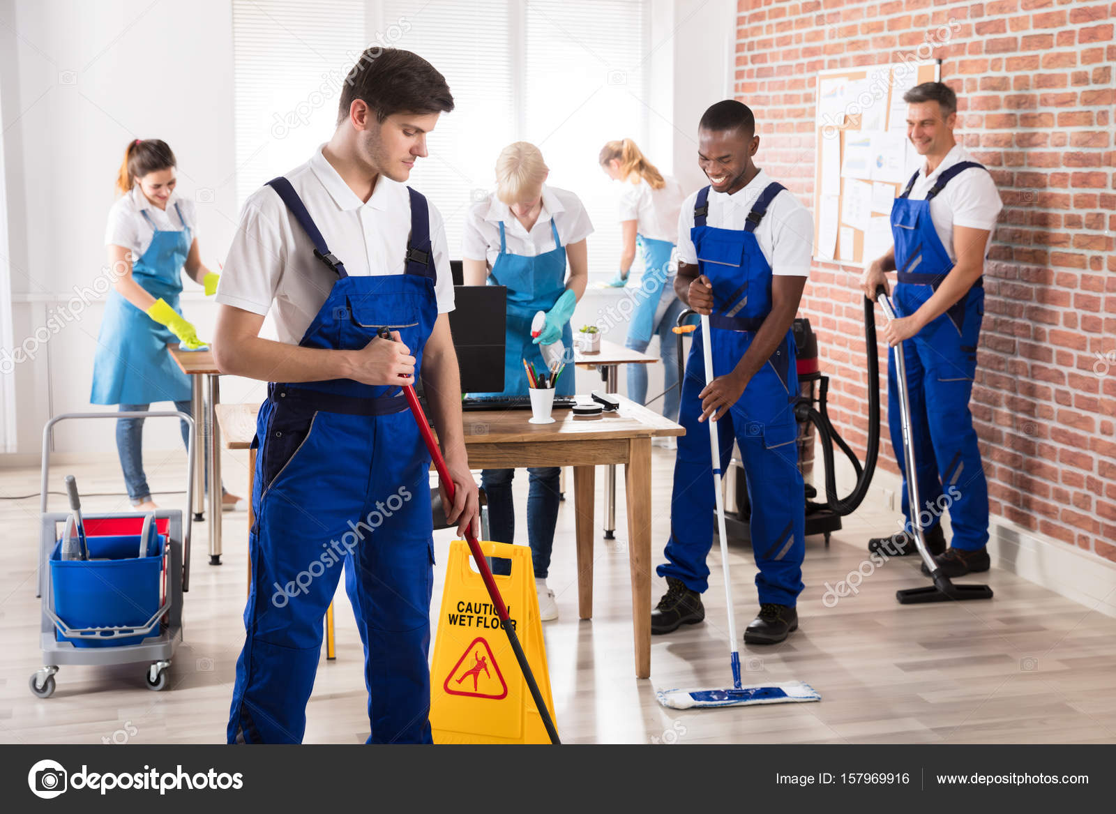 Janitor Uniform 858 Janitor Uniform Stock Photos, High Res Pictures,