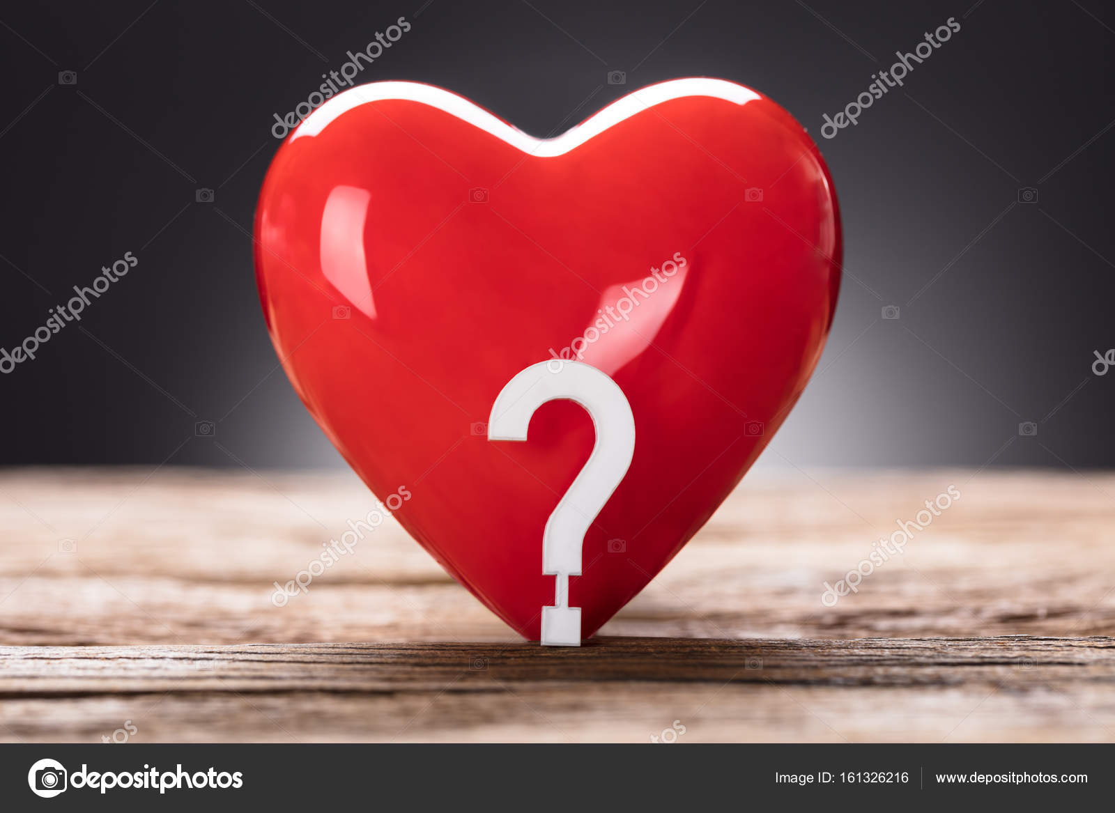 Heart With Question Mark