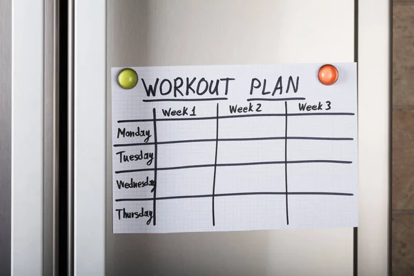 Daily workout plan - Stock Image - Everypixel