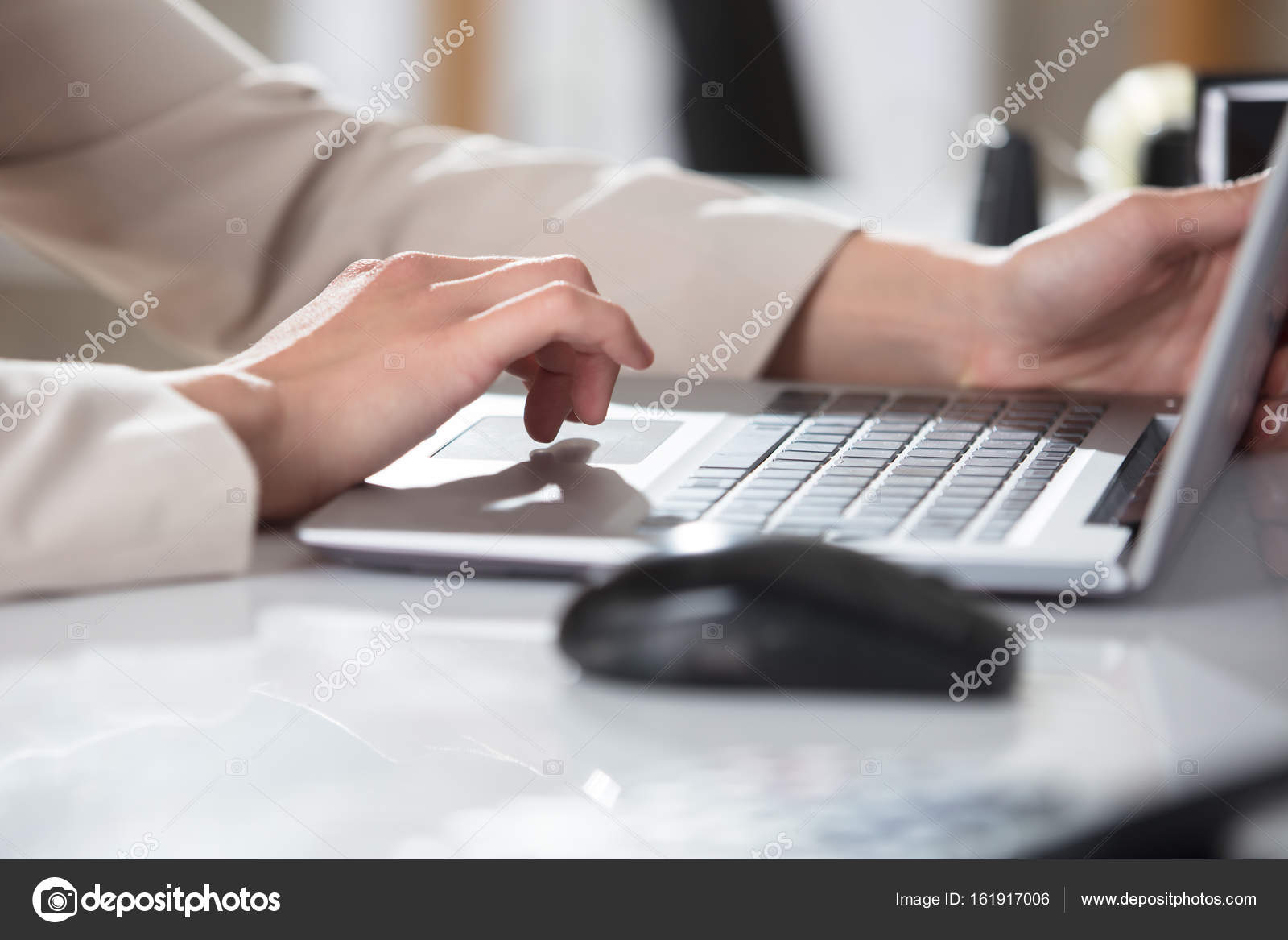 Hands On Laptop Keypad Stock Photo by ©AndreyPopov 161917006