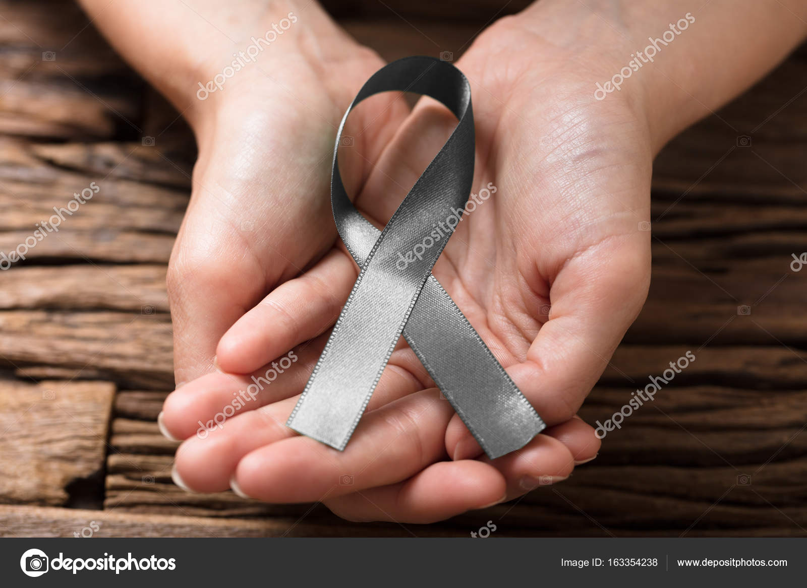 Human Showing Ribbon — Stock Photo © AndreyPopov #163354238