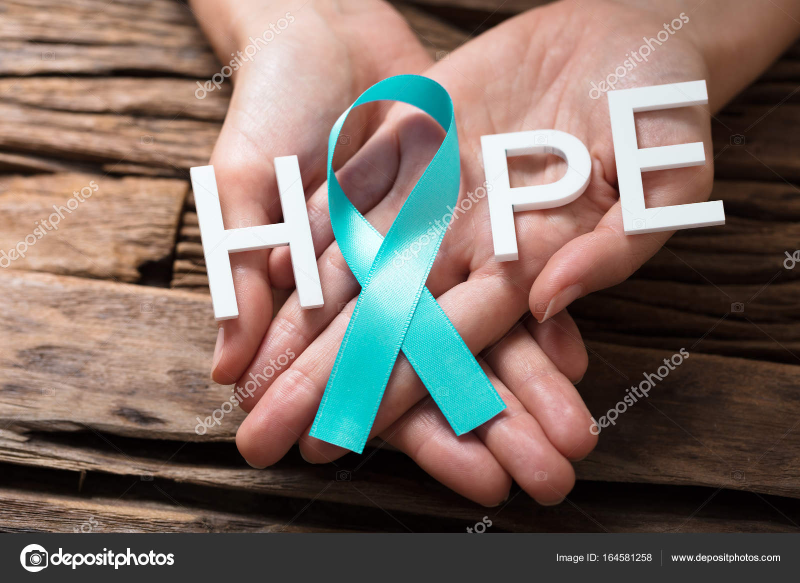 Hand Showing Ribbon — Stock Photo © AndreyPopov #164581258
