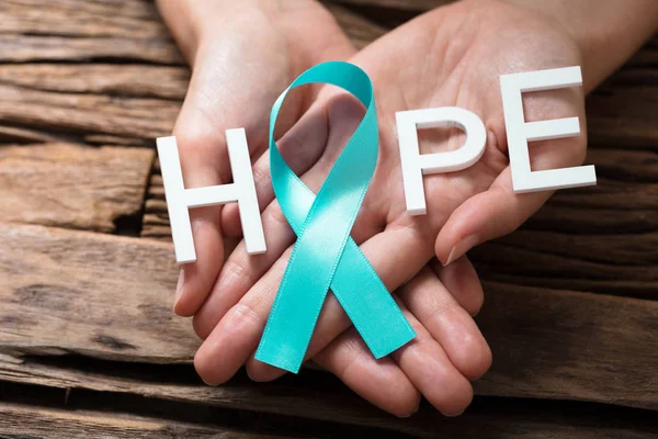 Teal ribbon Stock Photos, Royalty Free Teal ribbon Images | Depositphotos