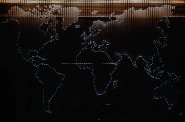 World map lights Stock Photos, Royalty Free World map lights Images ...