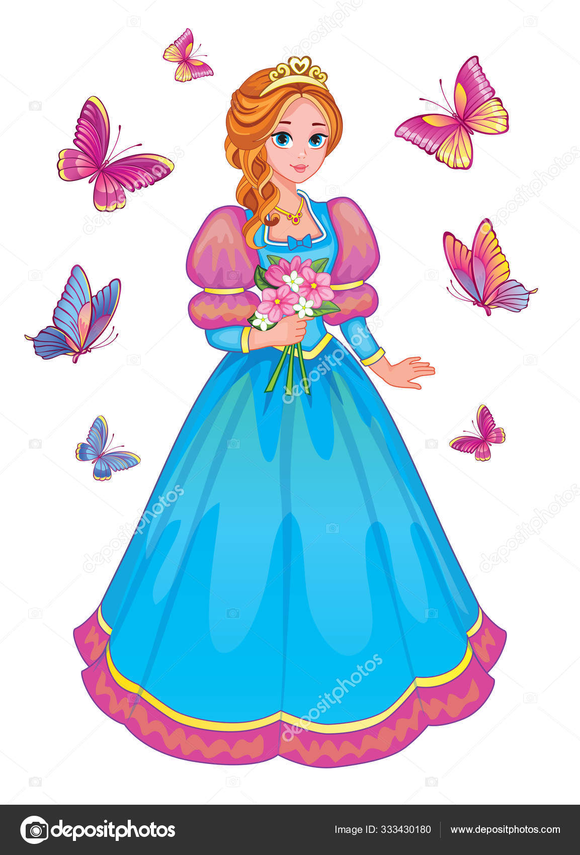 Clipart De Princesse De Conte De Fées