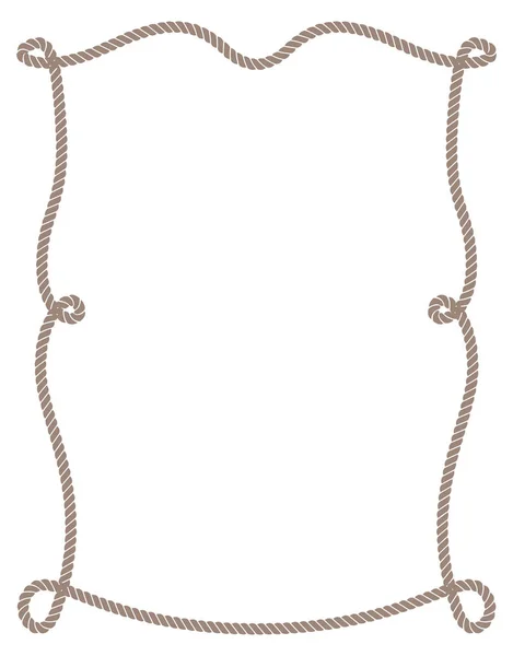Rope frame Stock Photos, Royalty Free Rope frame Images | Depositphotos