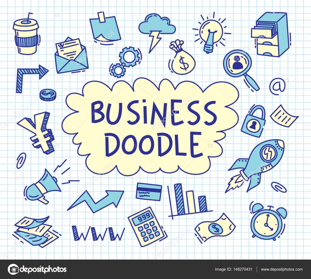 Set of business doodle Stock Vector Image by ©mhatzapa #148270431 Set of business doodle Stock Vector Image by ©mhatzapa #148270431