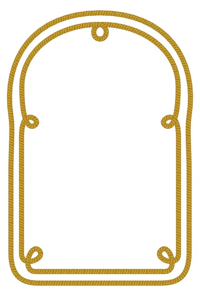 Vintage rope frame Stock Vector by ©mhatzapa 148269889