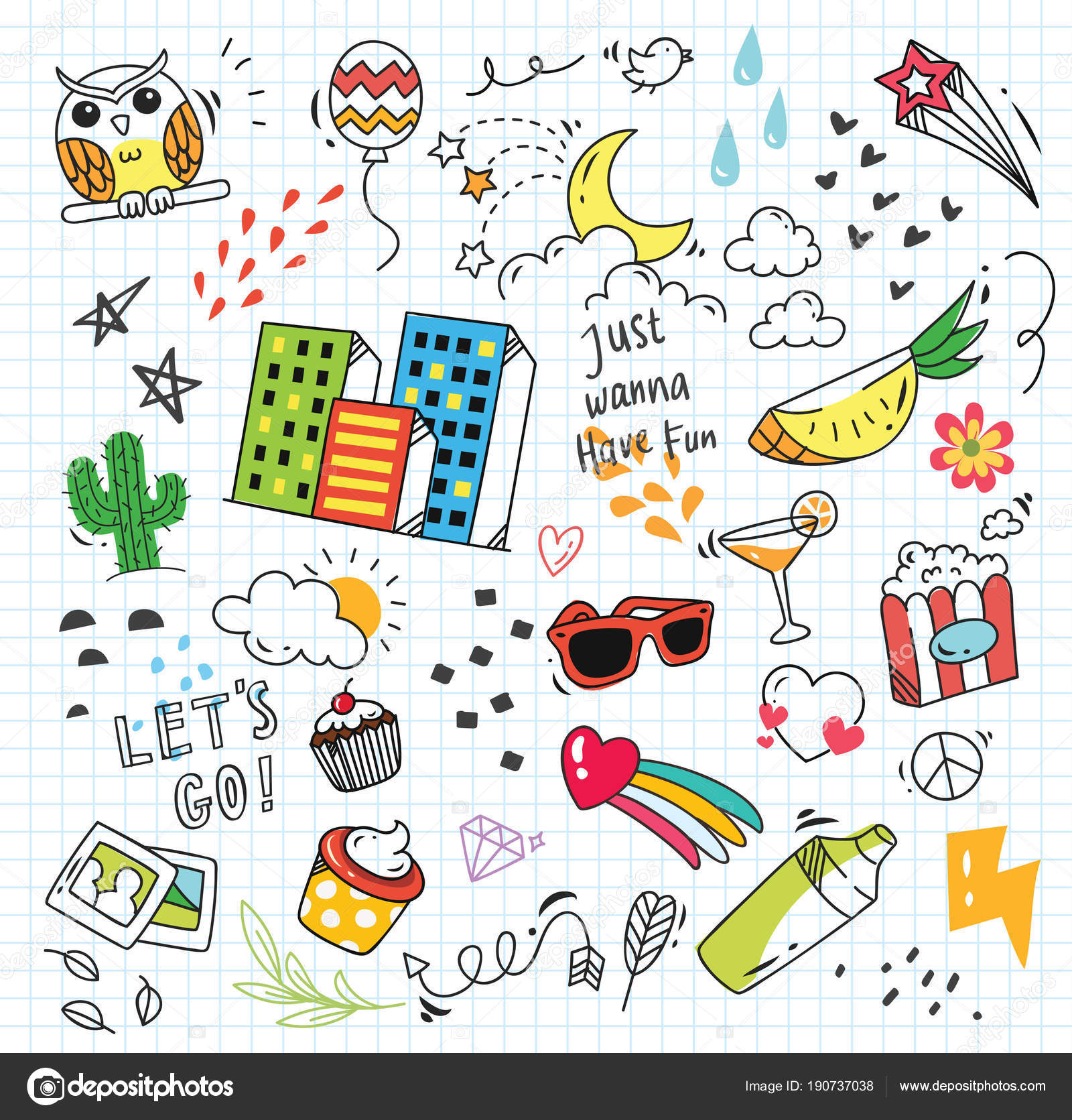 Random Colorful Doodles