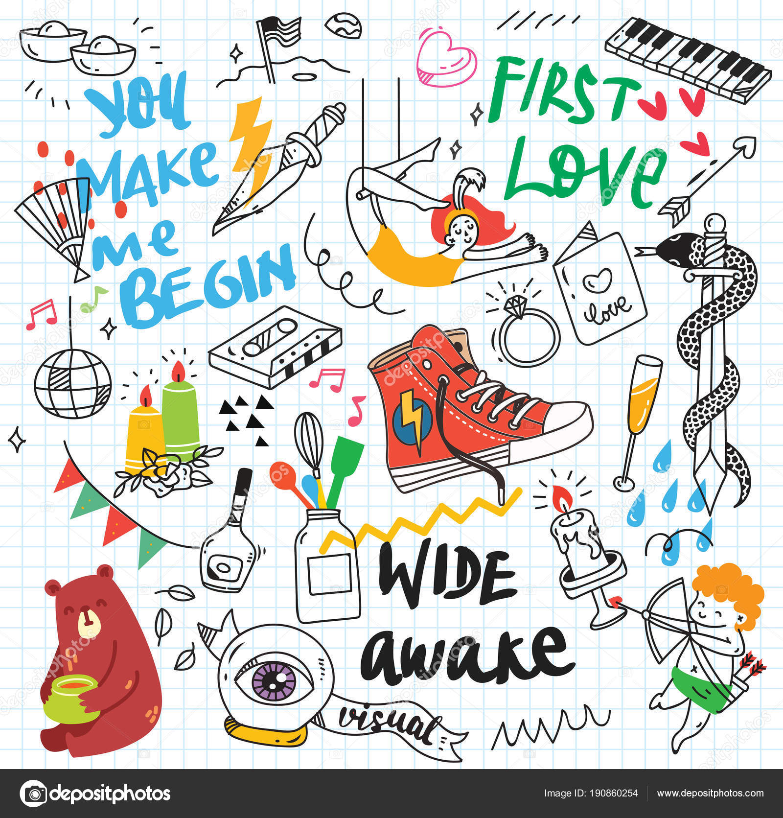 Random Colorful Doodles