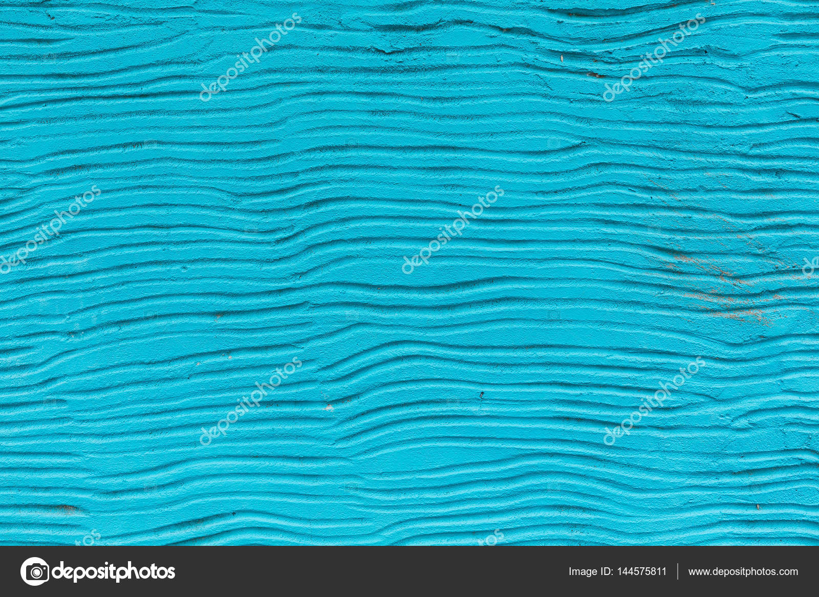 Blue wavy wall — Stock Photo © leungchopan #144575811