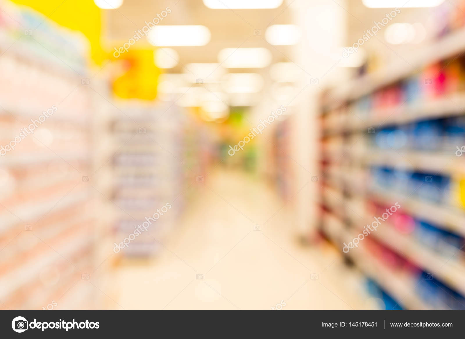 Blurred supermarket abstract background Stock Photo by ©leungchopan ...