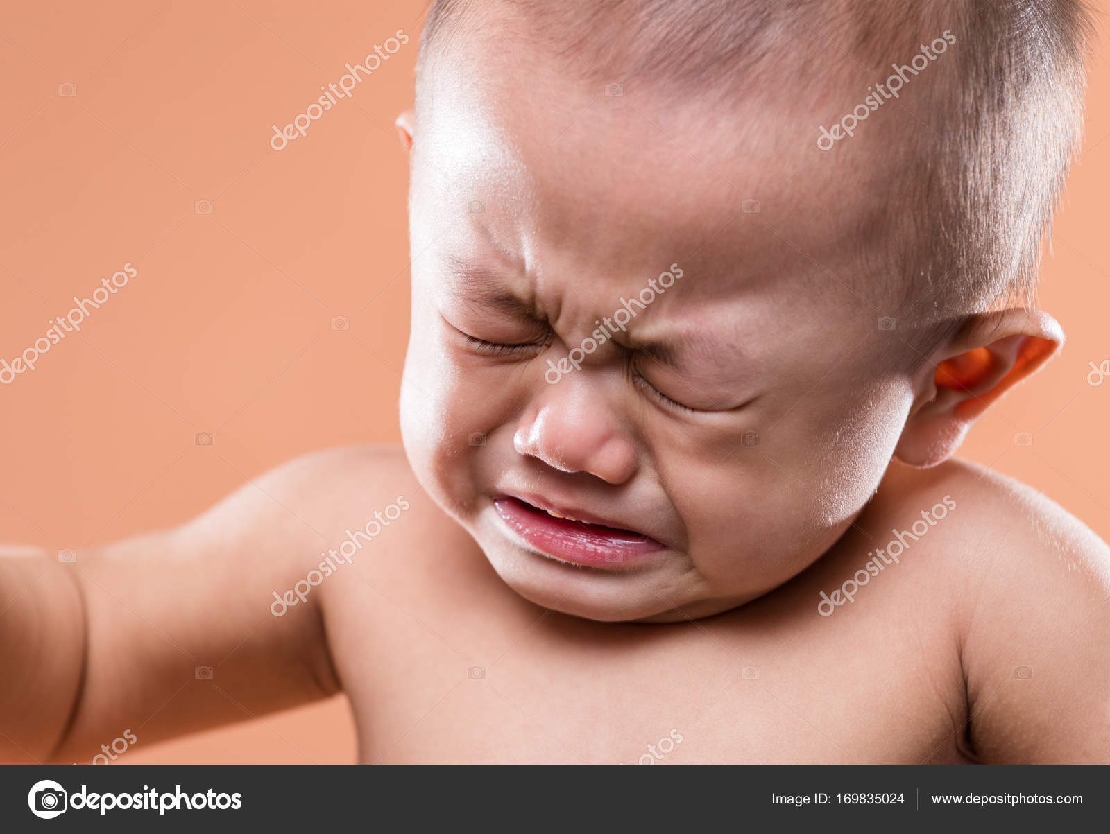 Cute Crying Baby Boy Crying Baby Vector Art PNG, Baby Crying Cute With