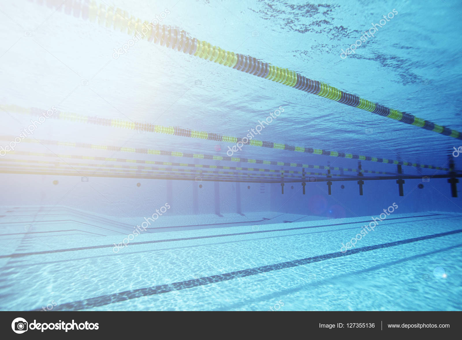 Swimming Pool Underwater Lanes