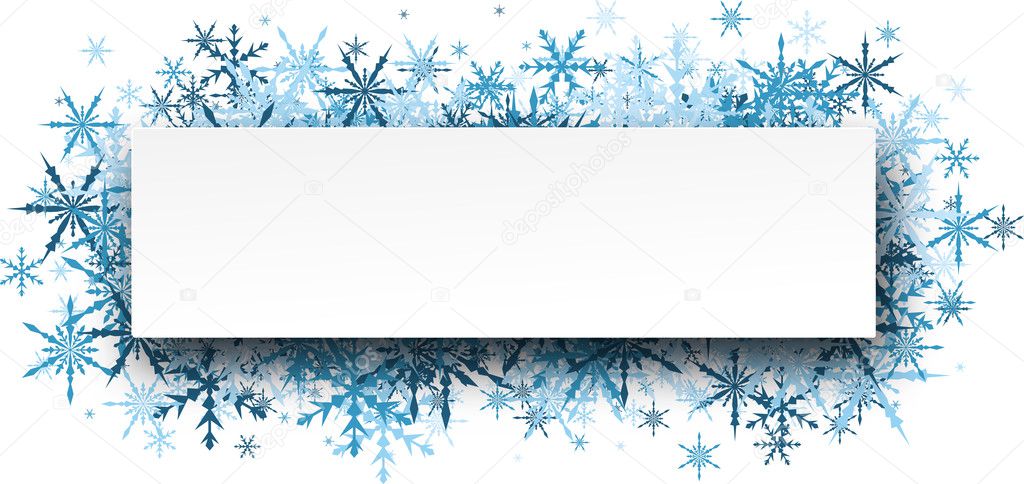 Winter Banner Clipart