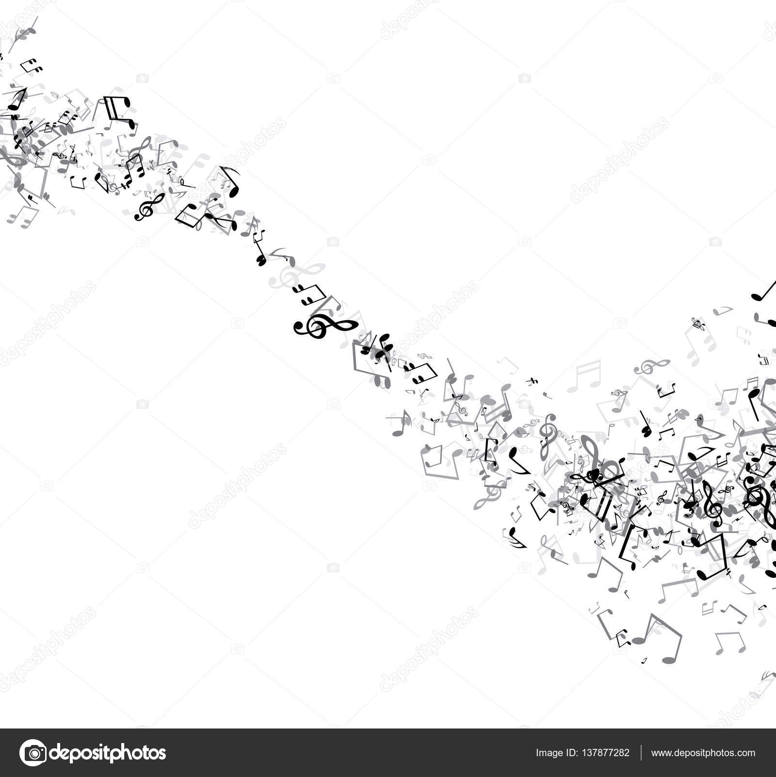 Musical notes template Stock Vector Image by ©Maxborovkov #137877282