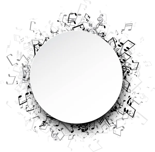 Musical notes template Stock Vector Image by ©Maxborovkov #137878044