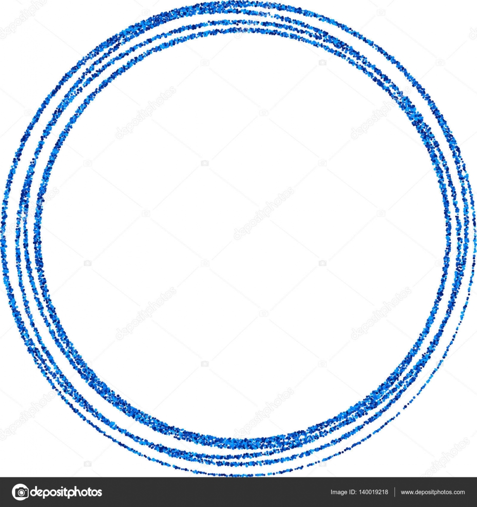 Abstract blue round background. Stock Vector by ©Maxborovkov 140019218