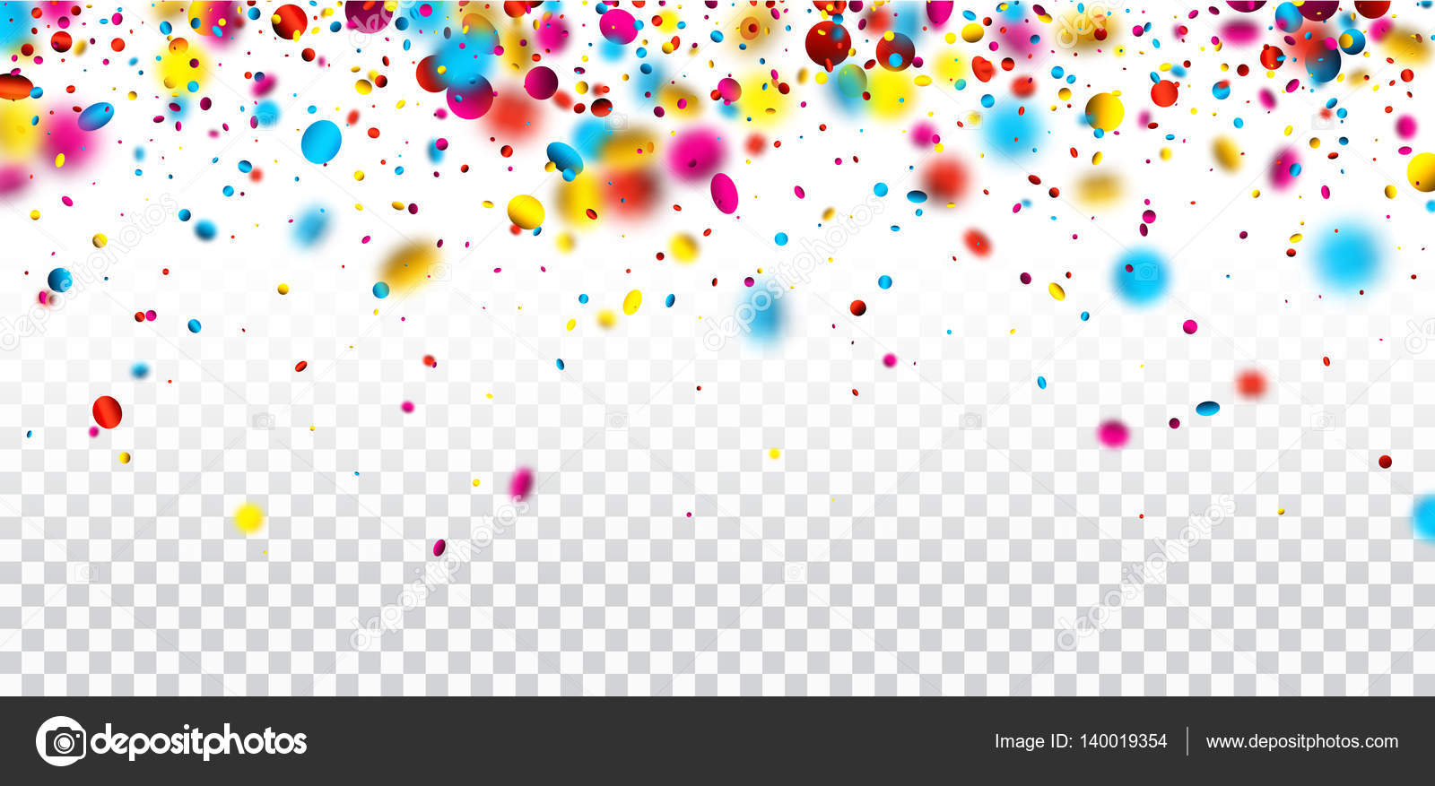 Confetti Banner Clip Art