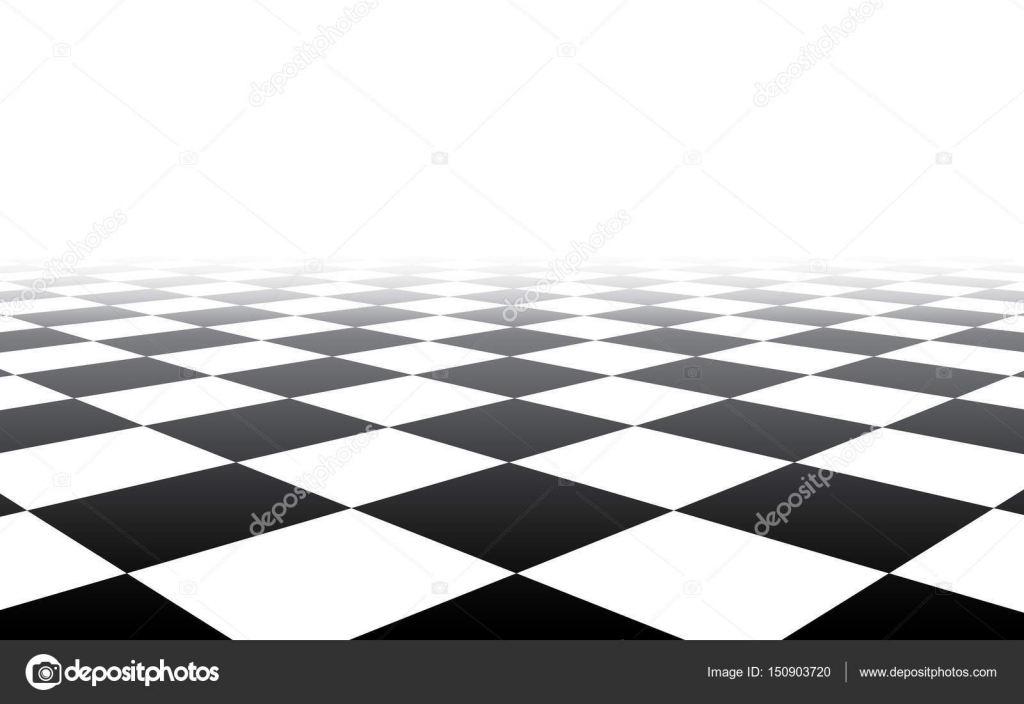 Perspective checkered background. Stock Vector by ©Maxborovkov 150903720