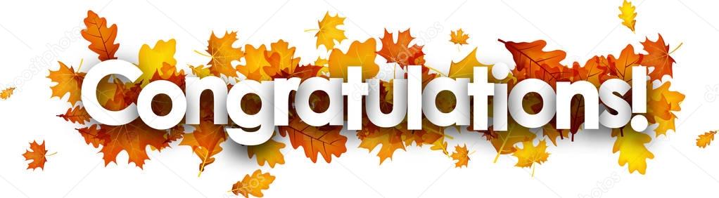 46,668 Congratulations banner Vector Images | Depositphotos