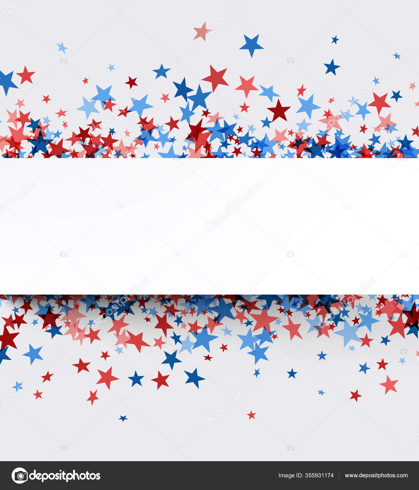 Red White And Blue Banner