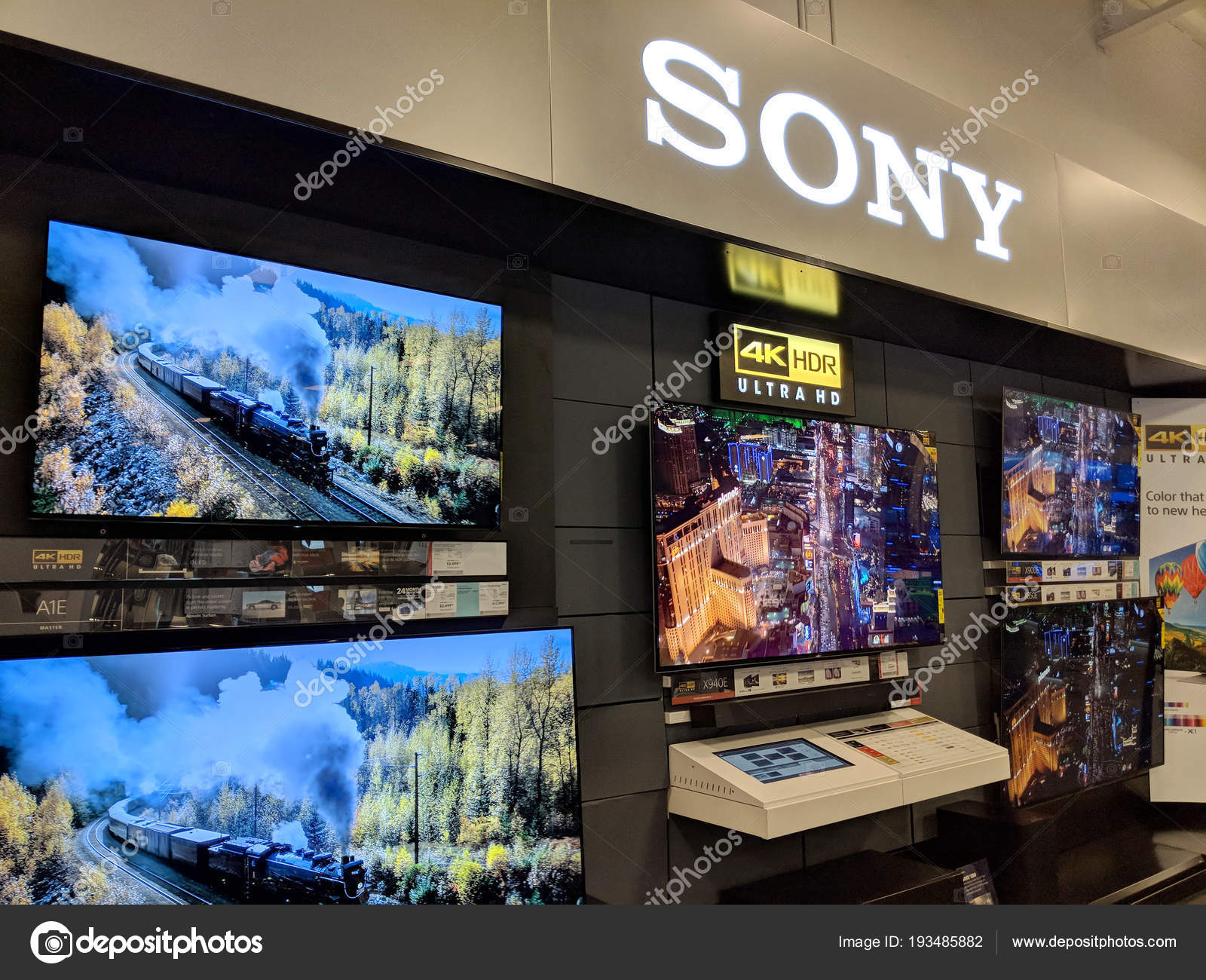 Tv Store Display
