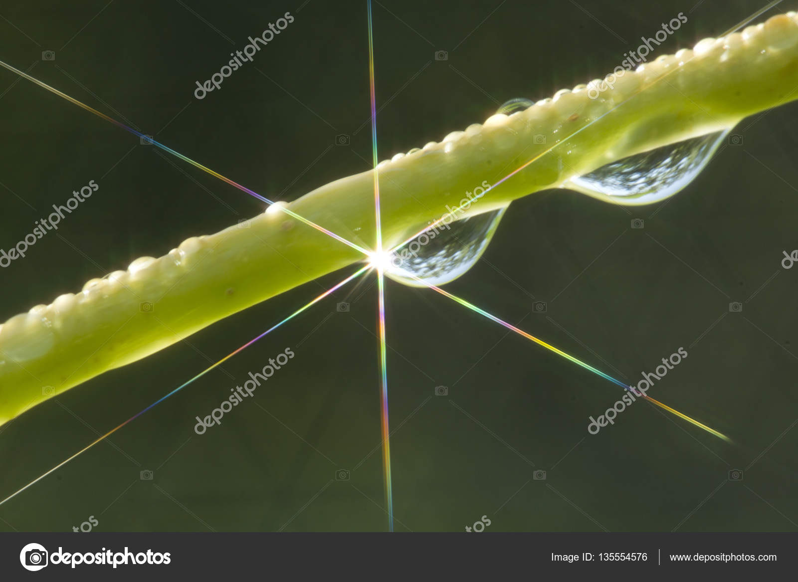 Drop of water and light — Stock Photo © Inventor #135554576