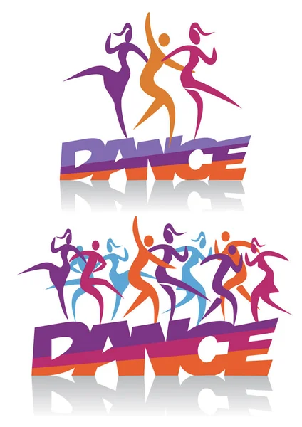 Word Dance with Dance icons — Stock Vector © chachar #51652455