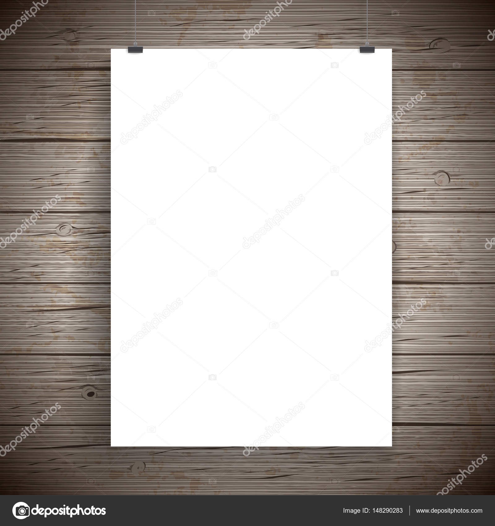 Blank paper poster vintage background Stock Vector Image by ©ildogesto ...