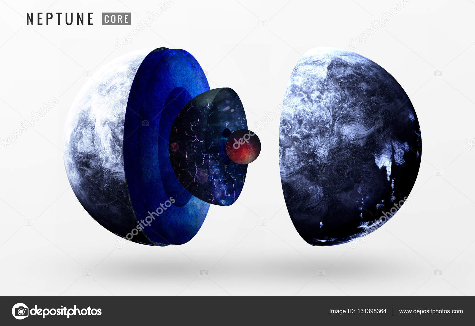 Structure Of Planet Neptune