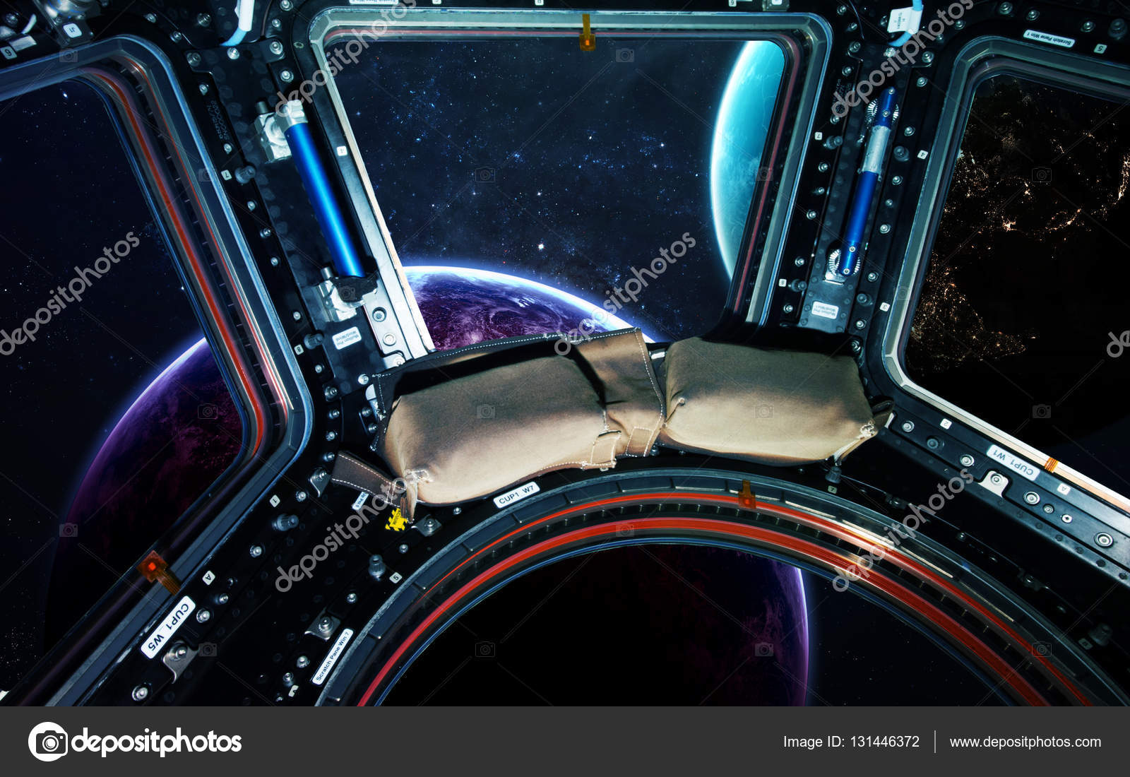 Deep space art. Nebulas, planets galaxies and stars in beautiful ...