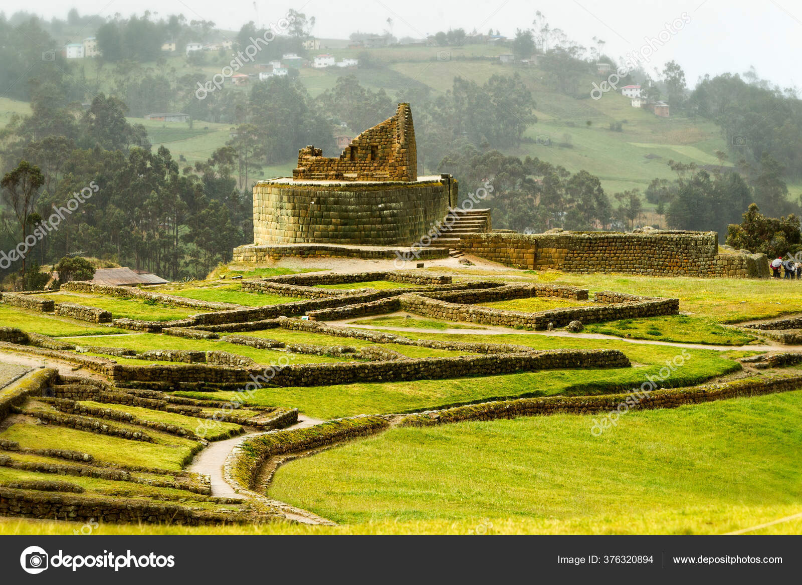 Ingapirca Ruins Most Important Inca Civilization Constructions Modern ...