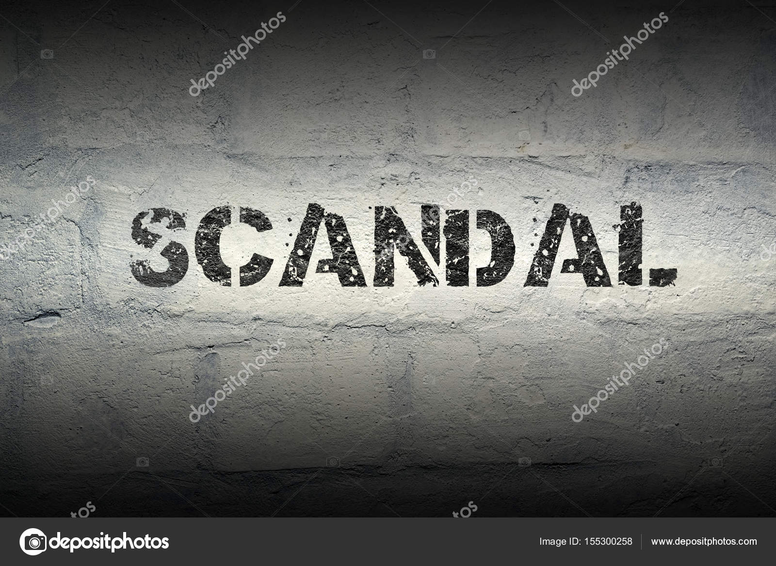 Scandal WORD Gr — Stock Photo © yurizap #155300258
