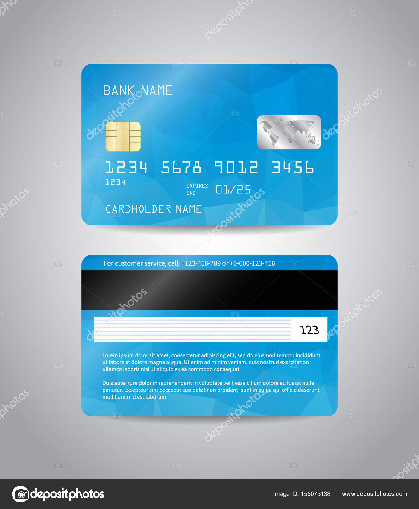 Credit Card Back Side