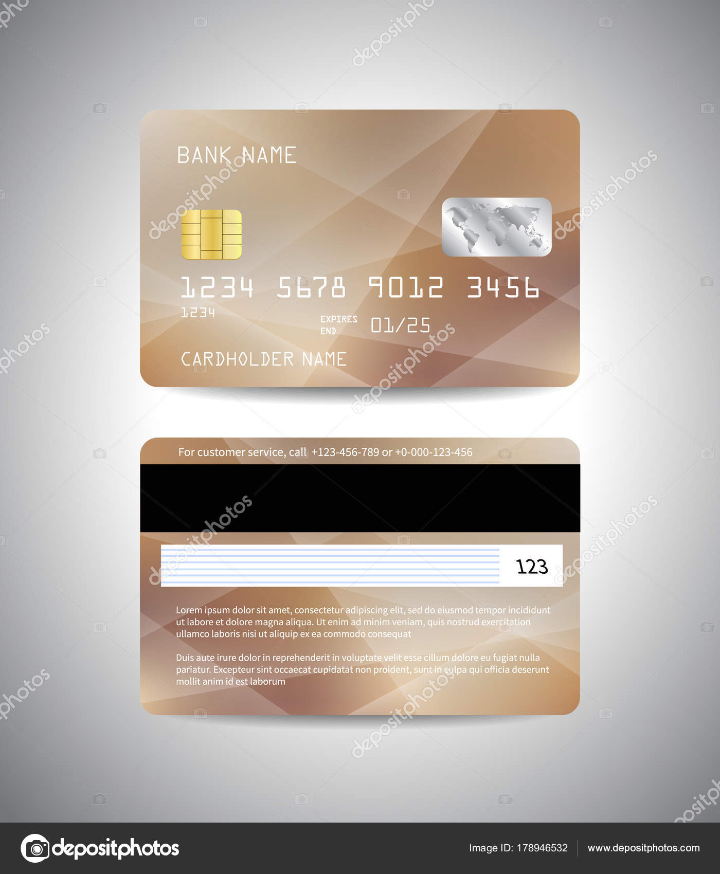 Credit Card Back Side