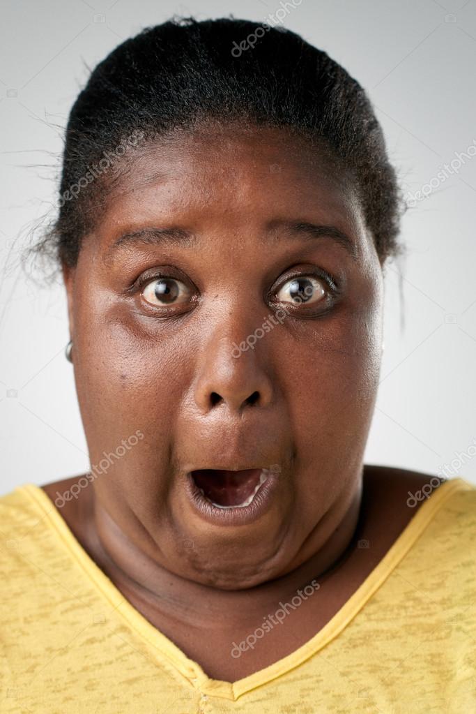 Funny Black Girl Face