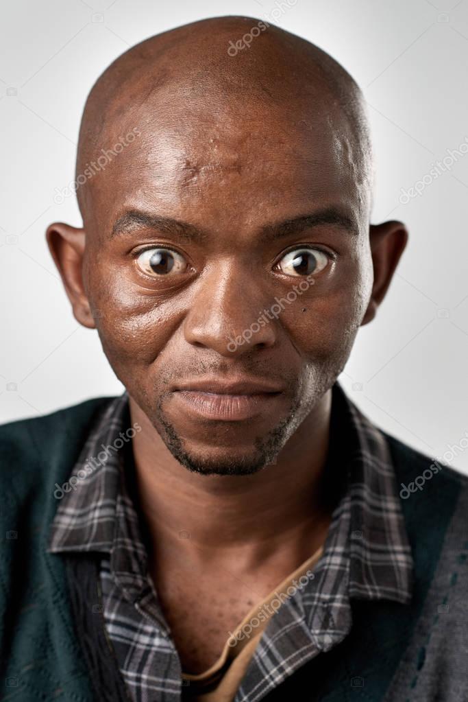 Man making face expression — Stock Photo © Daxiao_Productions #129343286