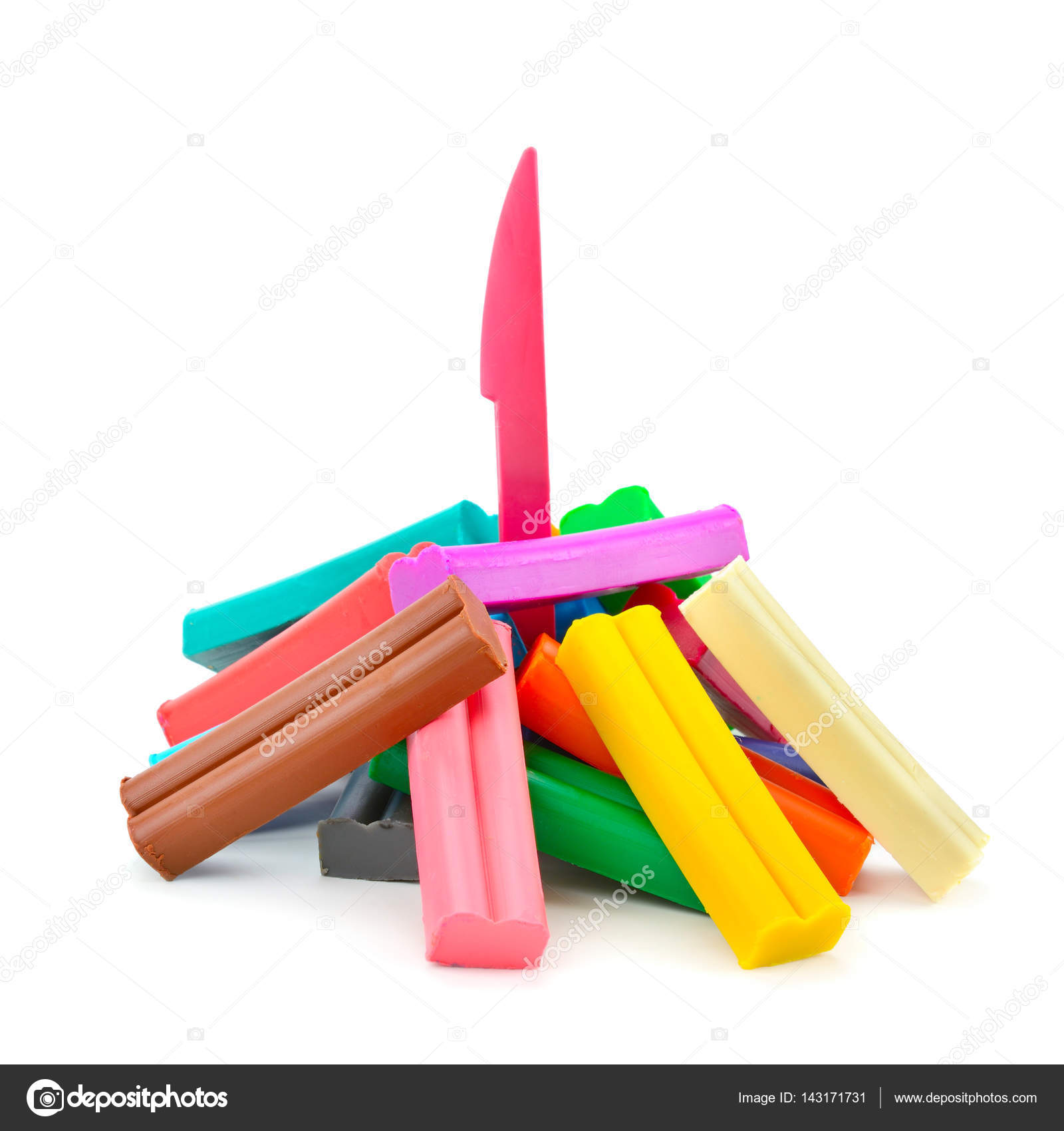 Colorful modelling clay Stock Photo by ©Serg64 143171731
