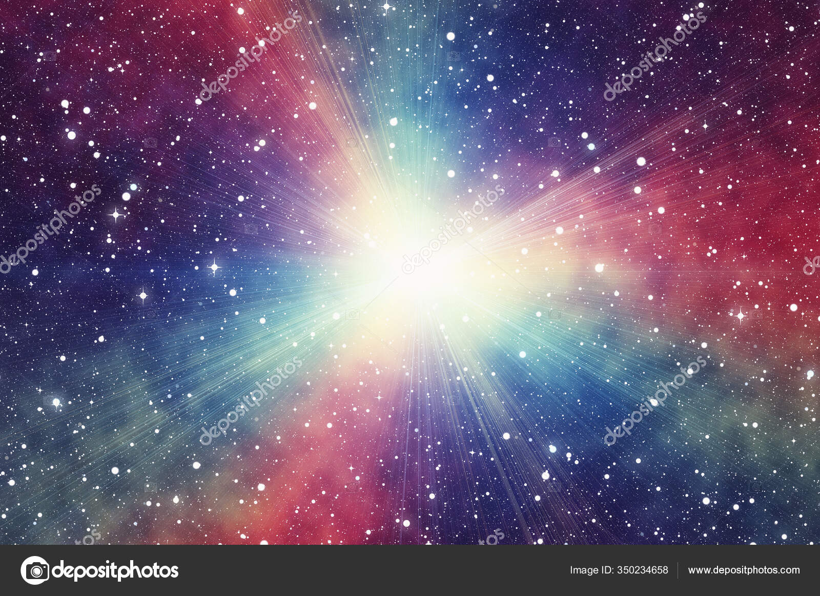 White Flash Space Stars Background Stock Photo by ©docer2000 350234658