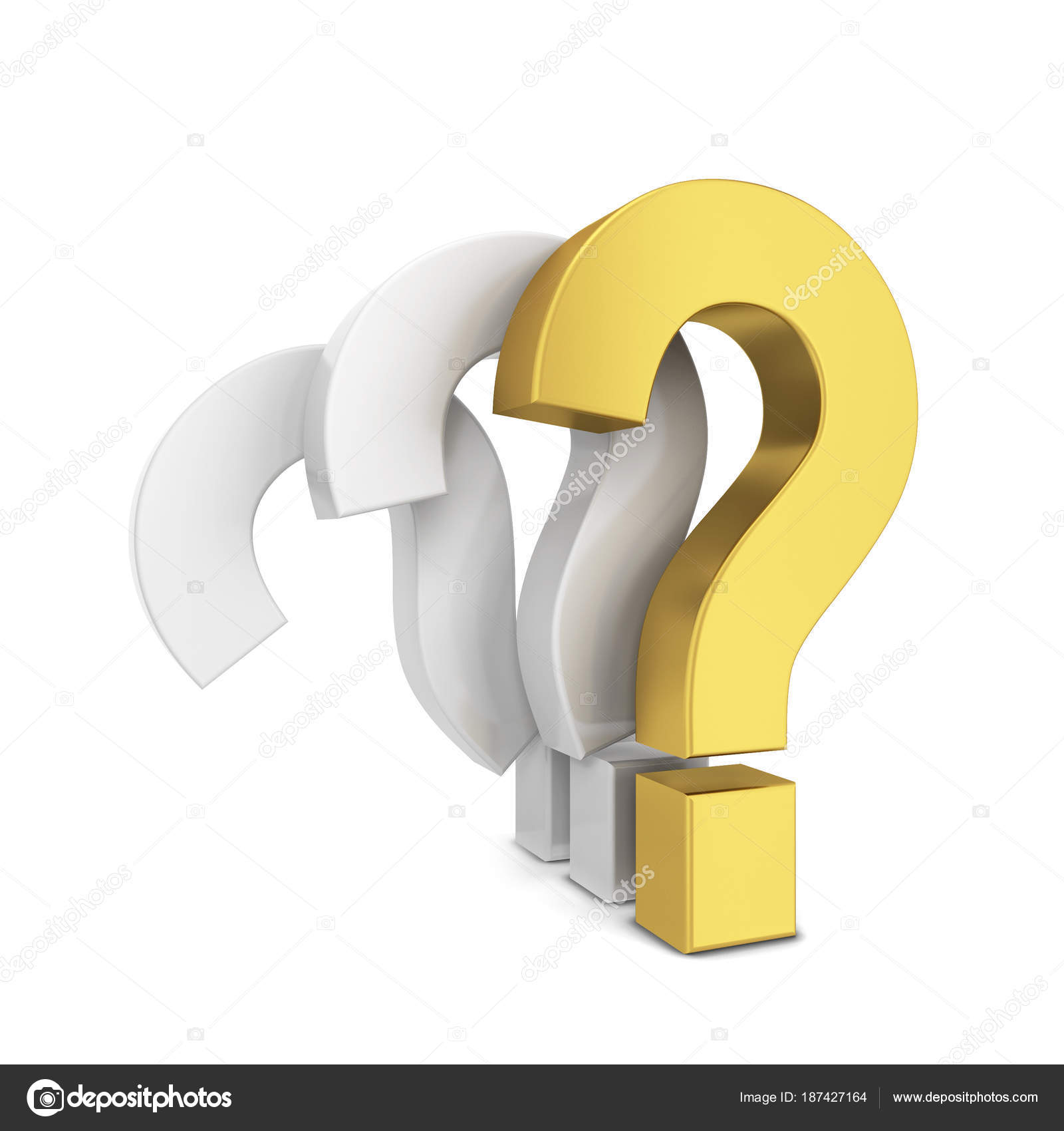 Question mark symbols Stock Photo by ©montego 187427164
